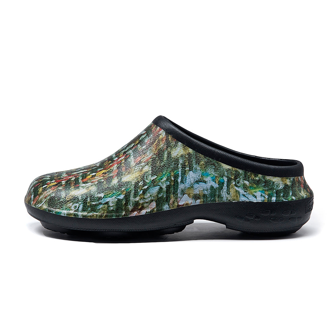 Tweed Chunky Tread Clogs - Backdoorshoes Ltd